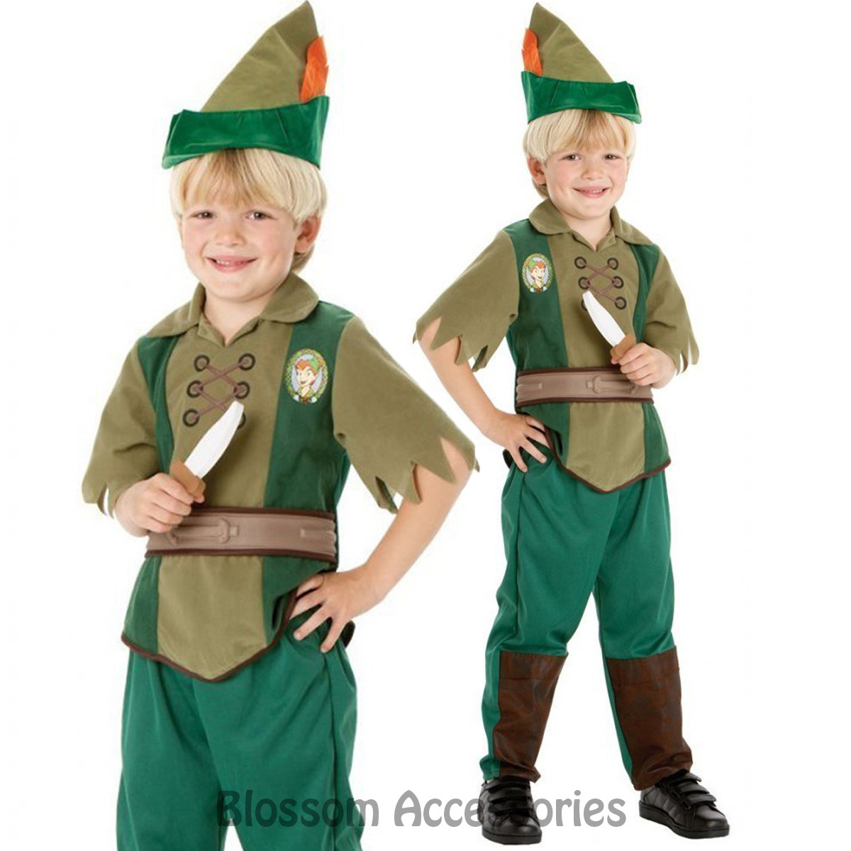 CK338 Child Peter Pan Disney Costume World Book Day Week Boys Fancy ...