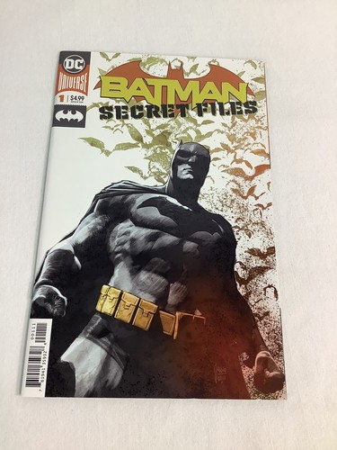 Batman Secret Files #1 DC Comics 2018 Foil Cover 1st App Platinum ...