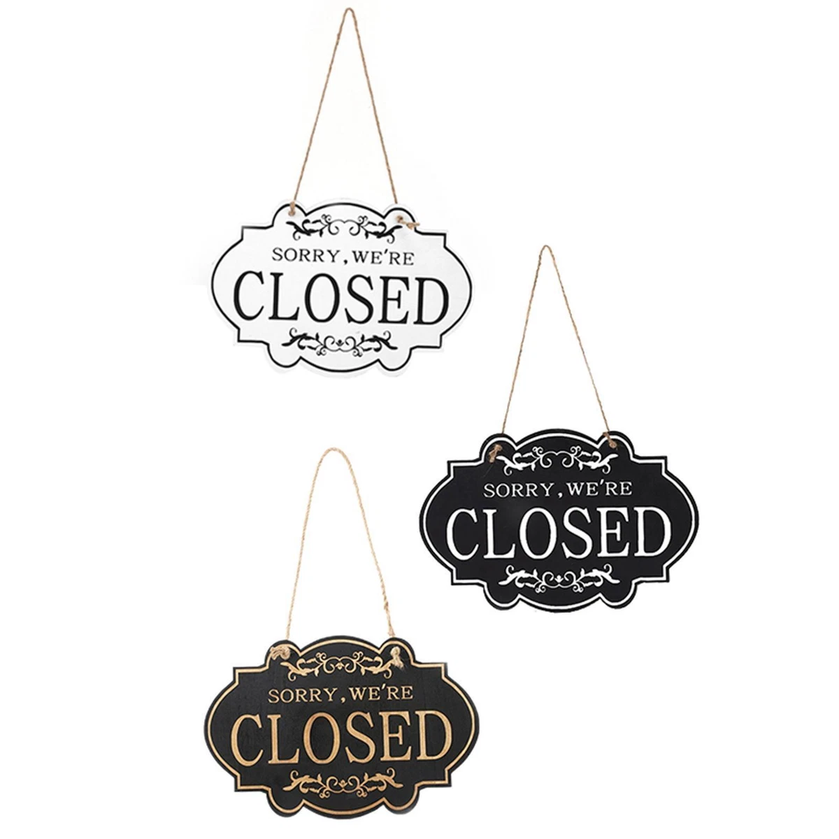 Hanging Wood Sign Restaurant