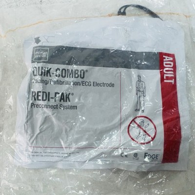 Physio Control Quik Combo Adult AED Redi Pak Electrode Pads 11996 ...