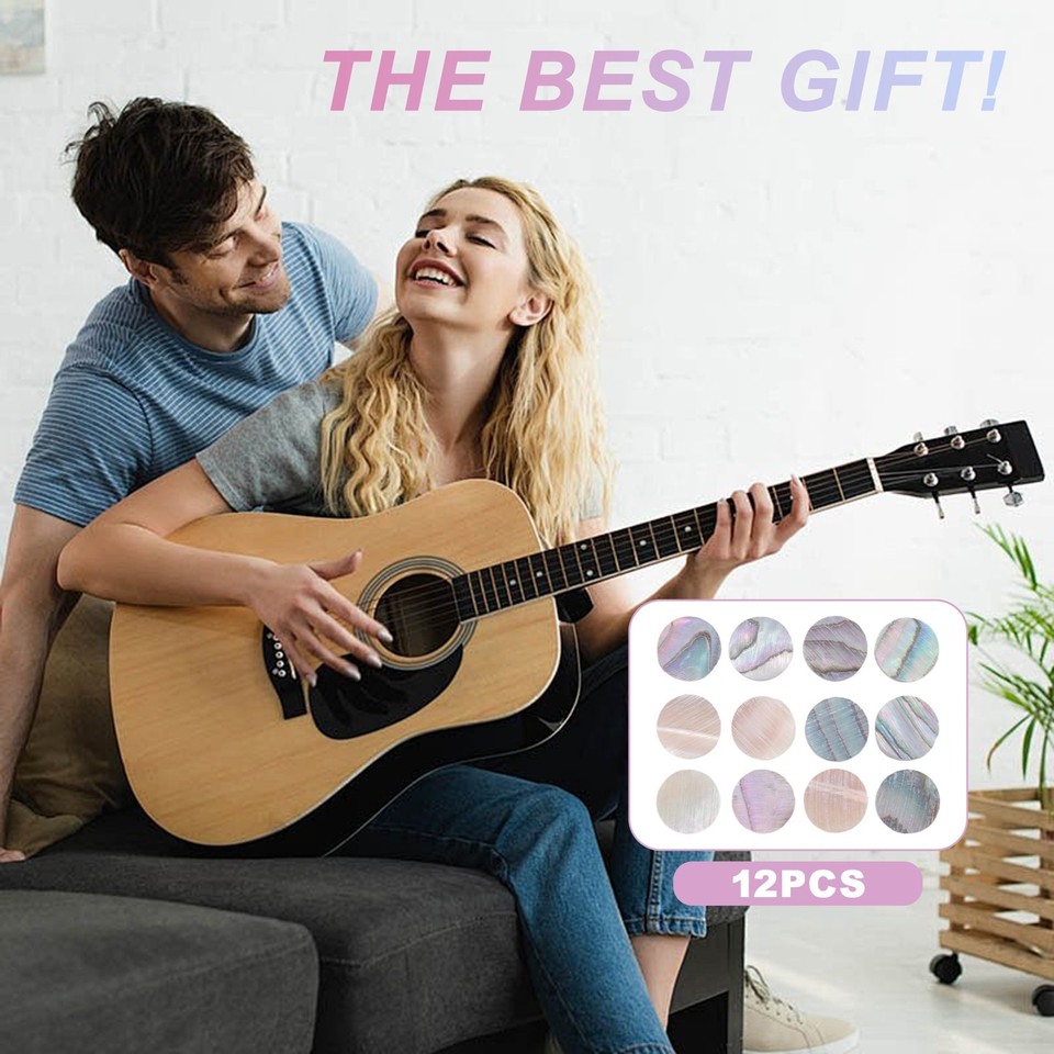 12 pcs zealand abalone Luthier Dots Inlay 6mm Fret Side Marker for ...