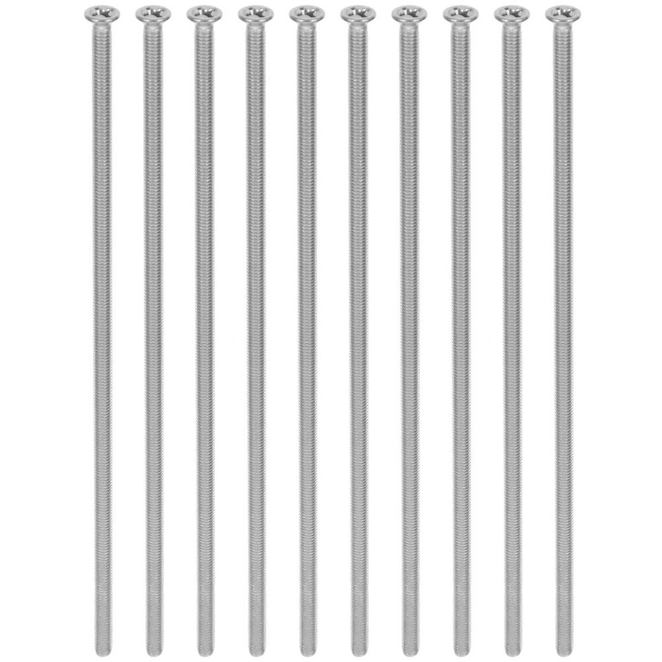 10 Pcs Outlet Cover Screws Stainless Steel Light Switch Electric Panel ...