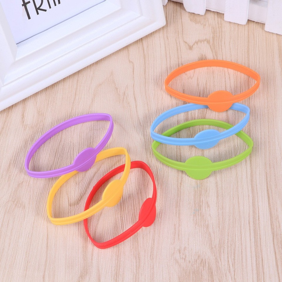 6 Pcs Identification Circle Wine Glass Marker Cup Silicone Label | eBay UK