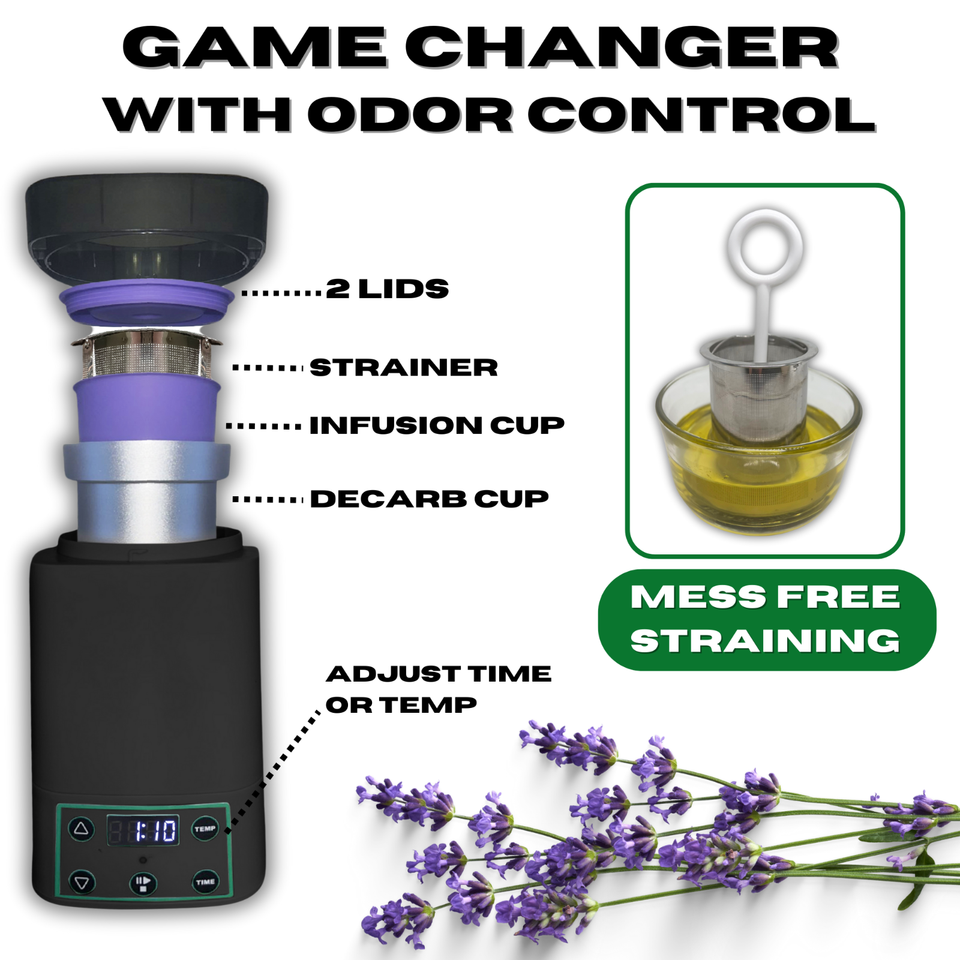 Decarboxylator and Infuser Machine herb Magic Butter Oil Tincture ...