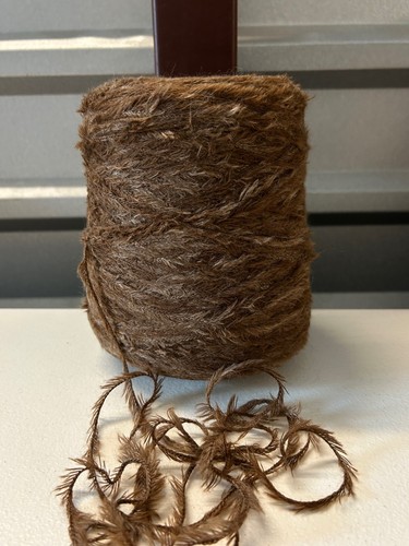 Spool Cone SOFT Peru Wool Baby Alpaca Novelty Eyelash Yarn 1lb 7oz ...