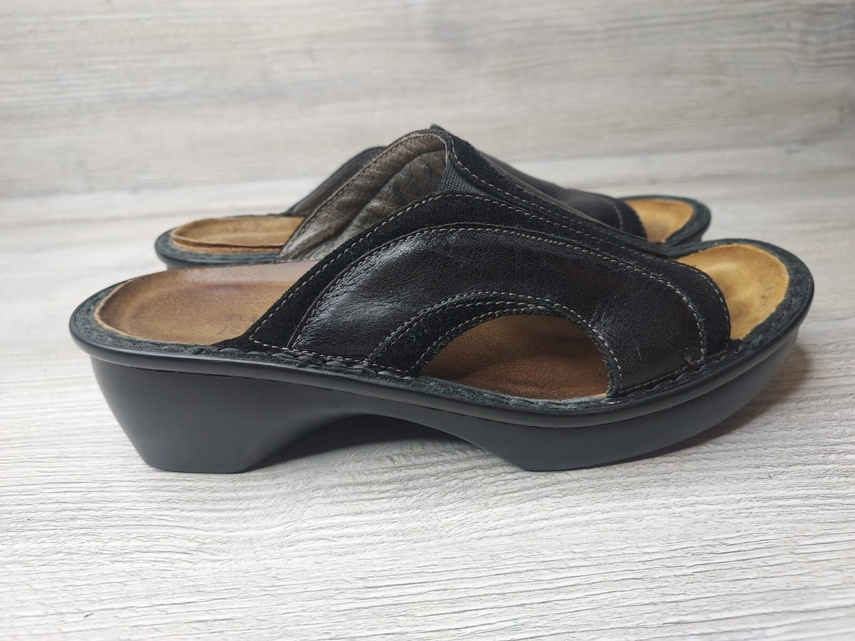 Footwear Womens Naot Rome Sandals 👖 Naot Womens 7/37 Rome Black Leather ...