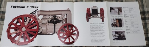 Fordson Farm Tractor Poster Large Original Out of Print Wall Art ...