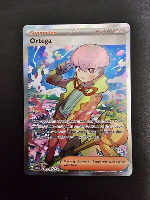 Pokemon TCG - ORTEGA - FULL ART - 219/197 - OBSIDIAN FLAMES - NM | eBay
