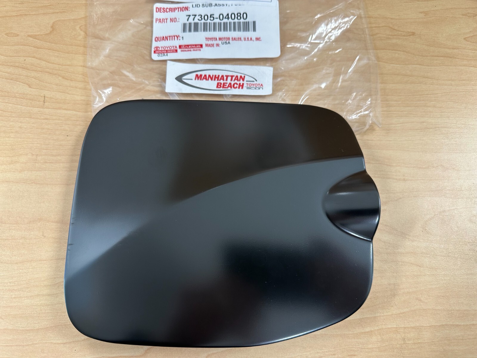 16-23 TACOMA FUEL GAS DOOR LID GENUINE TOYOTA FACTORY PARTS 77305-04080 ...