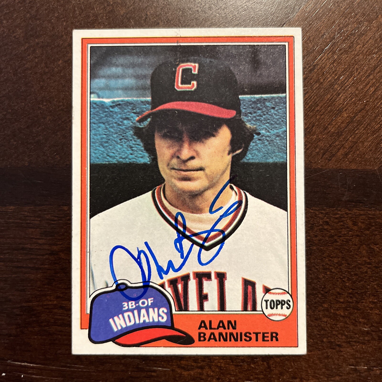 ALAN BANNISTER 1981 TOPPS AUTOGRAPHED SIGNED AUTO BASEBALL CARD | eBay