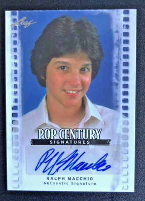 RALPH MACCHIO AUTOGRAPH POP CENTURY CARD 2011 THE KARATE KID. BA-RM1 | eBay