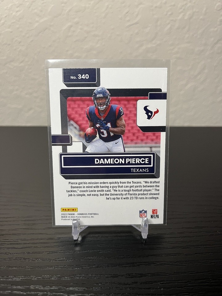 Donruss Optic Rated Rookie Daemon Pierce No 340 | eBay