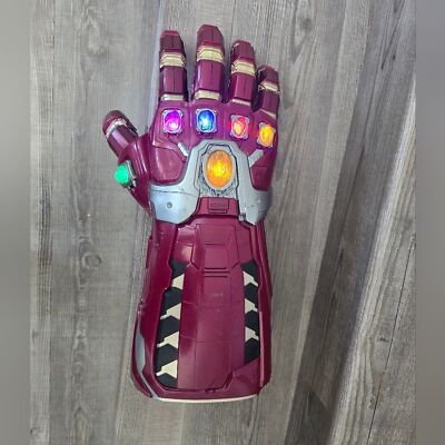 Marvel Thanos end game power Gauntlet automated, lights up | eBay