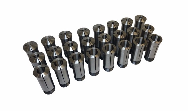 RDGTools 19pc R8 Collet Set 2-20mm for Bridgeport Metric COLLETS ...
