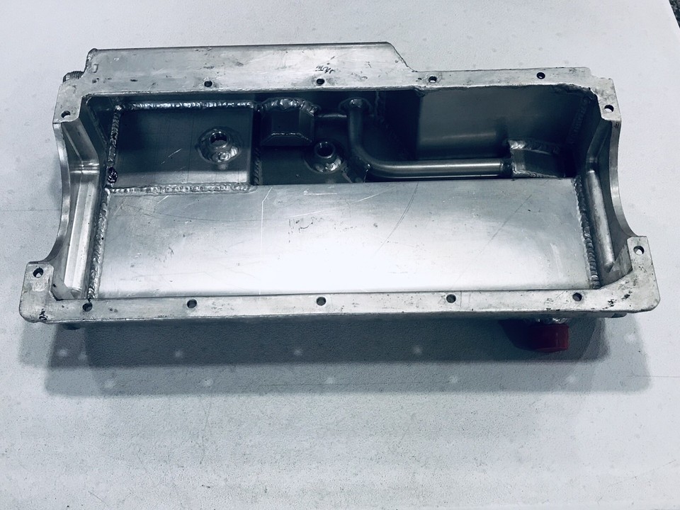 Nice Champ Pans Alum Dry Sump Oil Pan Dirt Late Model IMCA Race Car ...