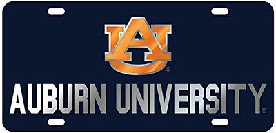 AU AUBURN TIGERS Laser Cut License Plate / Car Tag Licensed NCAA | eBay