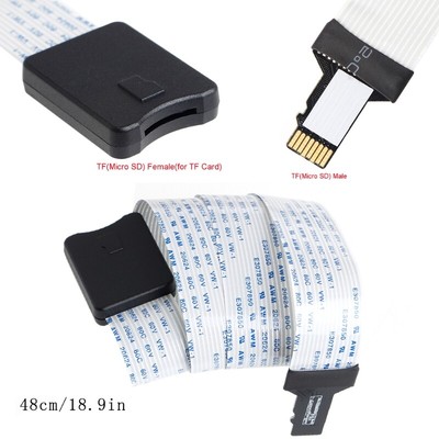 TF Male to TF Female Extension Cable Adapter Flat FPC Cable Extender | eBay
