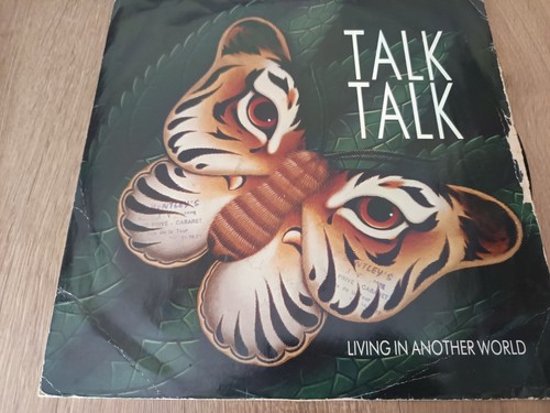 MAXI 45T - Talk Talk – Living In Another World UK RELEASE 1986 synthe ...