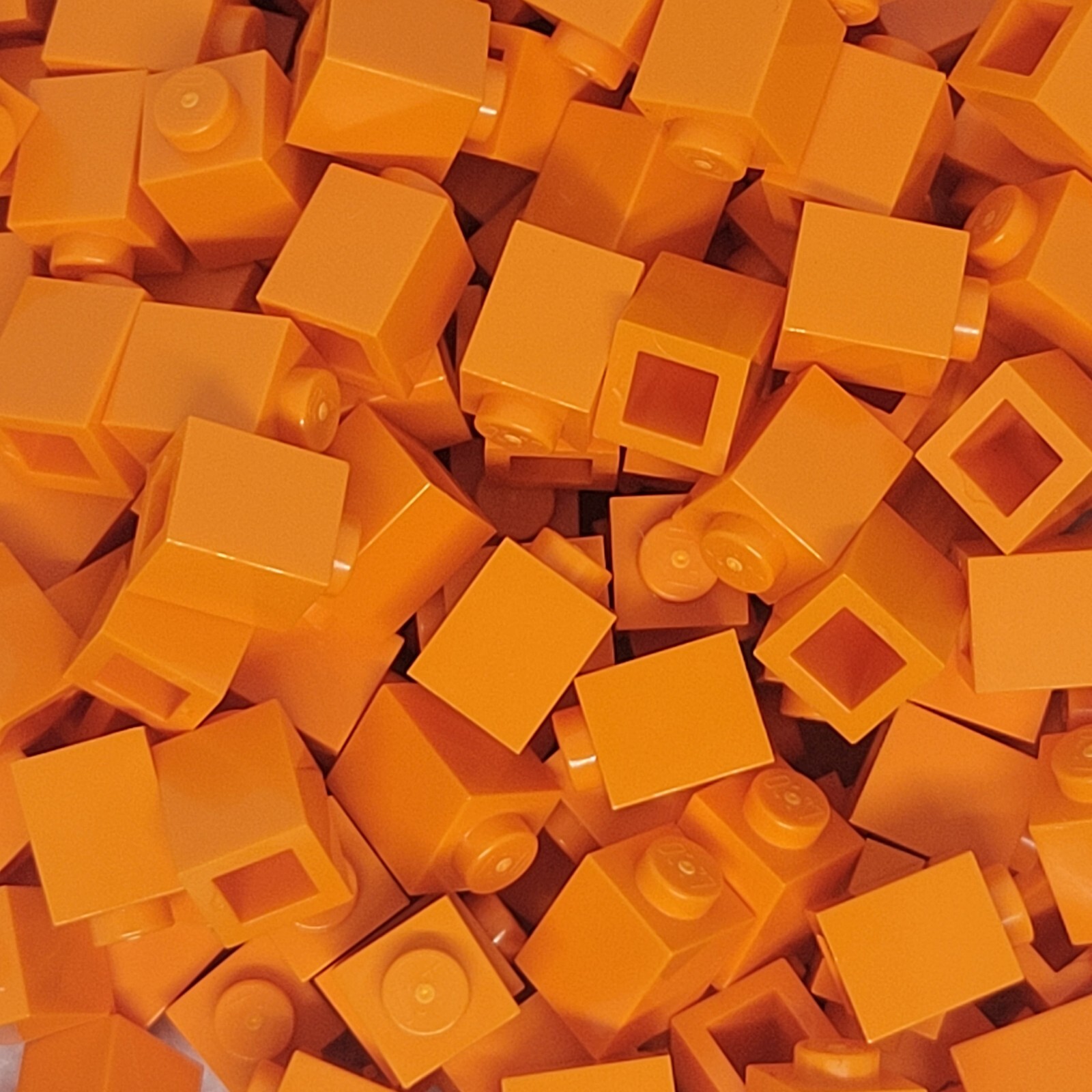 LEGO PARTS - BRIGHT ORANGE BRICK 1 x 1 - No 3005 / 4173805 - QTY 20 | eBay