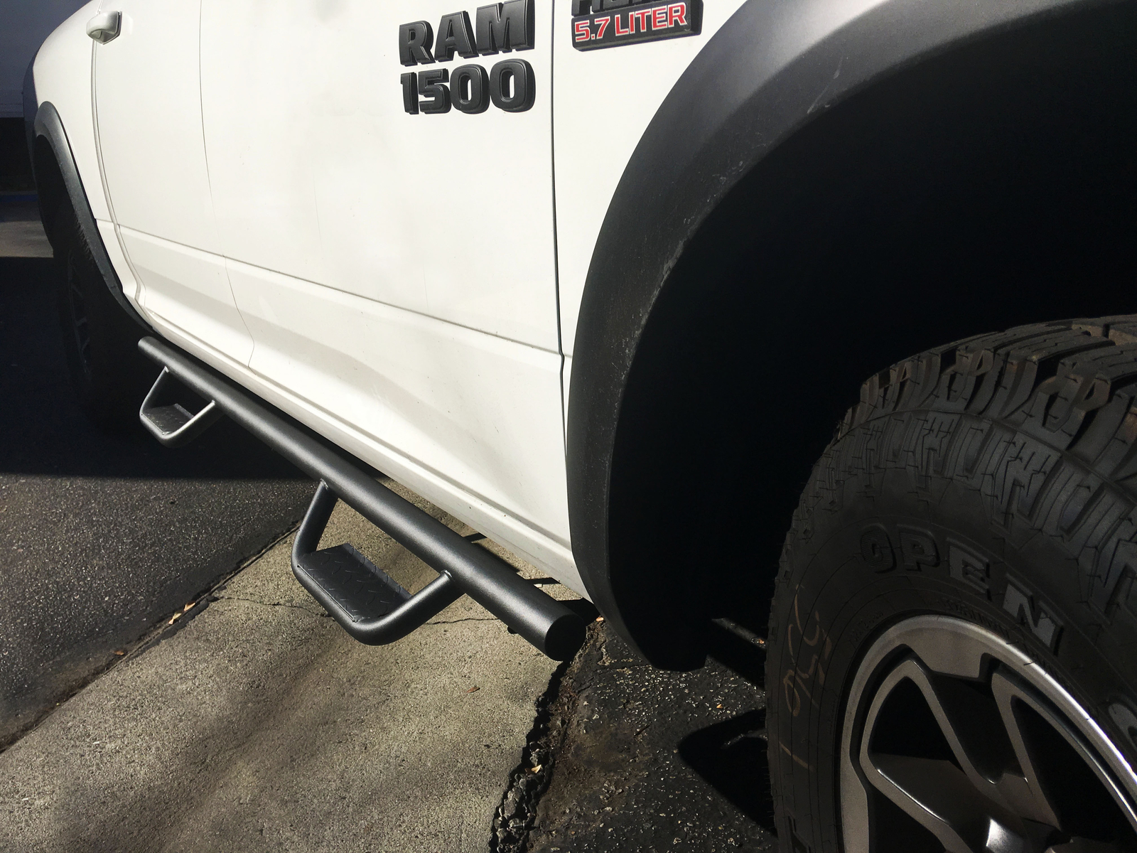 09-18 Fit Dodge Ram 1500 2500 3500 Crew Cab Hoop Running Boards Nurf ...