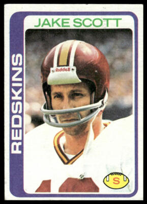1978 Topps #317 Jake Scott Washington Redskins | eBay