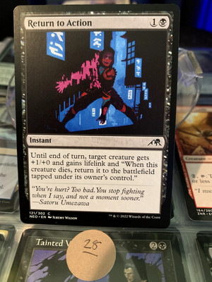 MTG Magic the Gathering Return to Action (121/604) Kamigawa Neon ...