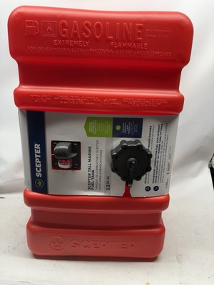 Scepter 12 Gallon Marine Gas Fuel Tank For Outboard Engine Boats, 08668 ...