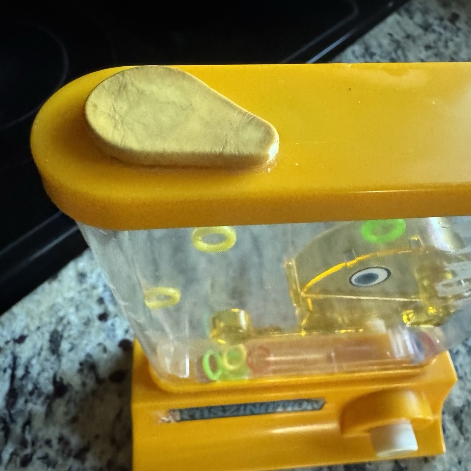 VTG 1978 TOMY Water Fun Mouthful Toy Pac Man Shape Water Game ...