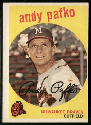 1959 Topps #27 Andy Pafko VG-EX/EX | eBay