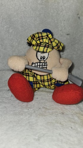NWT Silly Slammers Talking Sports #33 McDuff Golf Toy Bean Bag Plush ...
