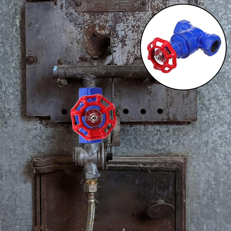 Female Thread Gate Valve - DN15 Manual Rotary Sluice Valve With Hand ...