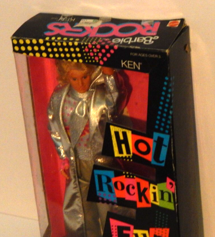 Hot Rockin' Fun Ken #3131 SEALED VINTAGE 1986 Barbie And The Rockers | eBay