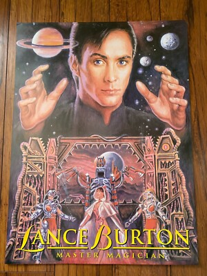 Authentic LANCE BURTON MASTER MAGICIAN Poster 18 x 24 | eBay