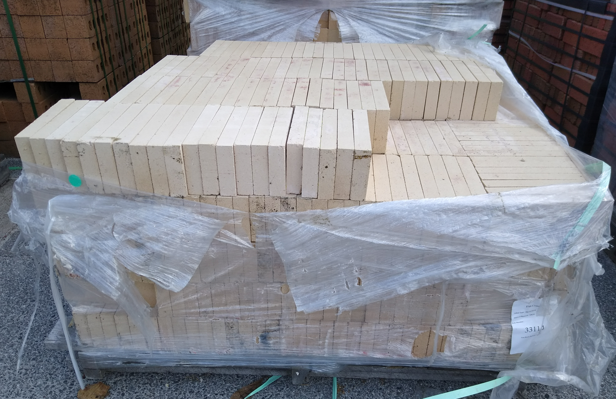 Fire brick 9" x 4" x 1.25" Insulating FireBrick for residential use - 6 ...