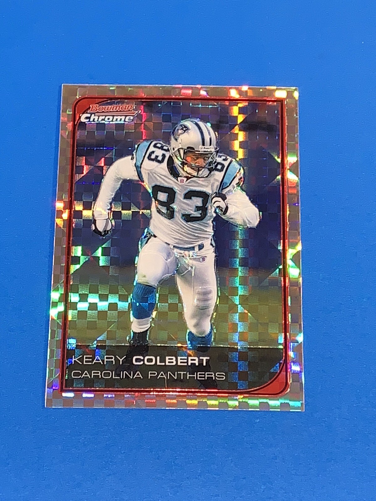 2006 Bowman Chrome Xfractors Keary Colbert Football Card #d 122/250 ...
