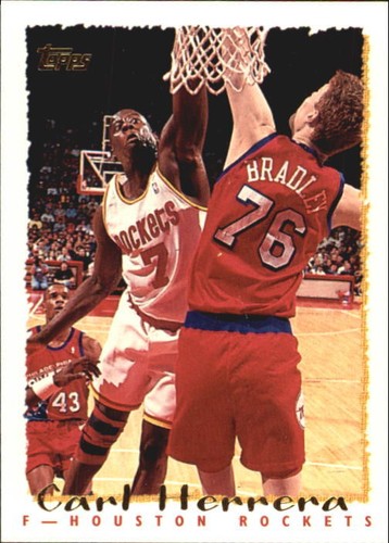 1994-95 Topps Houston Rockets Basketball Card #160 Carl Herrera | eBay