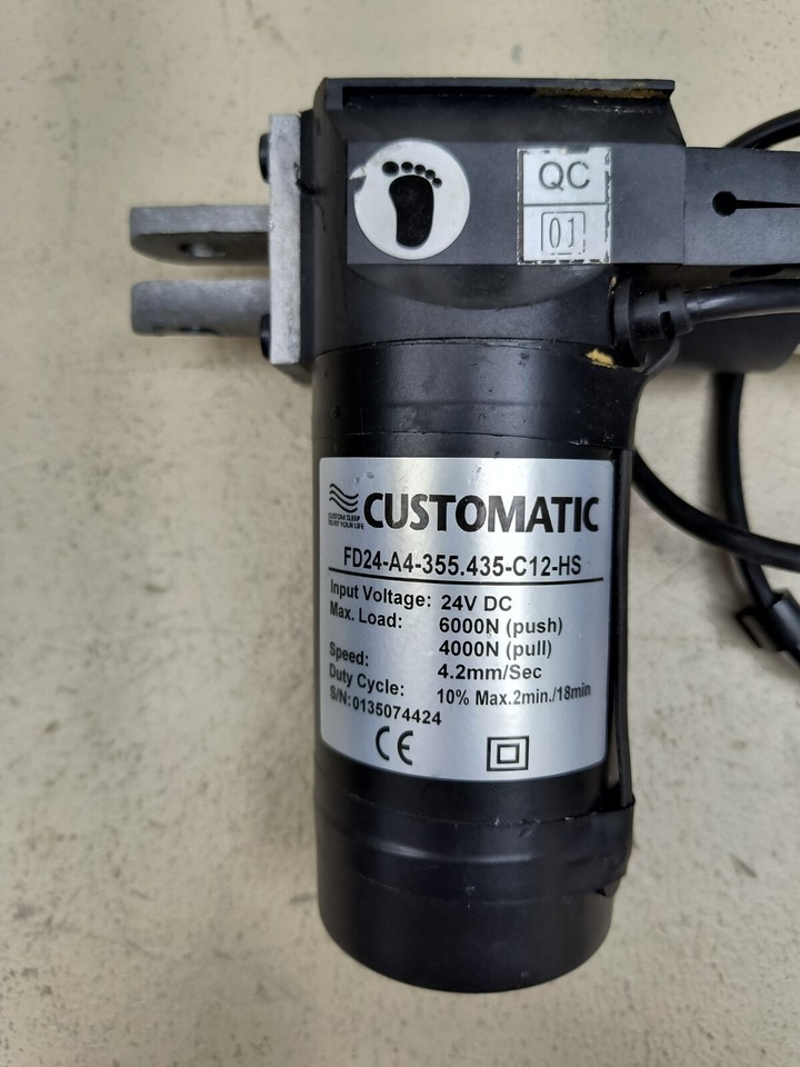 Reverie Customatic Adjustable Bed Foot Lift Motor FD24 (FD24-A4-355.435 ...