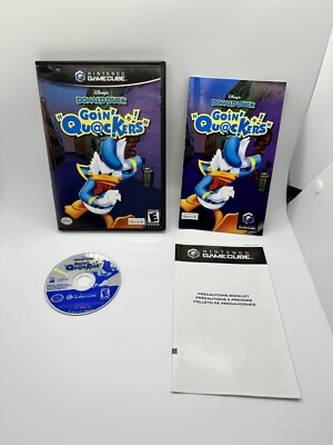 Disney's Donald Duck: Goin' Quackers Nintendo GameCube COMPLETE W Reg ...