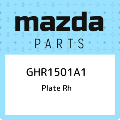 GHR1501A1 Mazda Plate rh GHR1501A1, New Genuine OEM Part | eBay