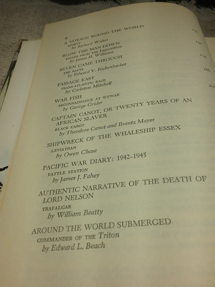 Best Book of True Sea Stories by Robert A Rosenbaum - Hardcover - 1966 ...