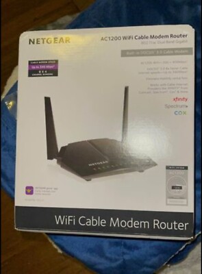 NETGEAR WiFi Router (R6120) - AC1200 Dual Band Wireless With Box ...