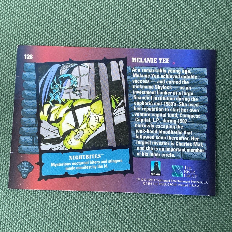 1993 River Group Trading Cards, SHYLOCK 126 Melanie Yee Near Mint | eBay