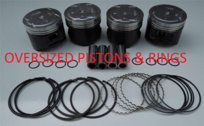 OVERSIZED NIPPON RACING FULL FLOATING HIGH COMP HONDA CIVIC PG6 PISTONS ...