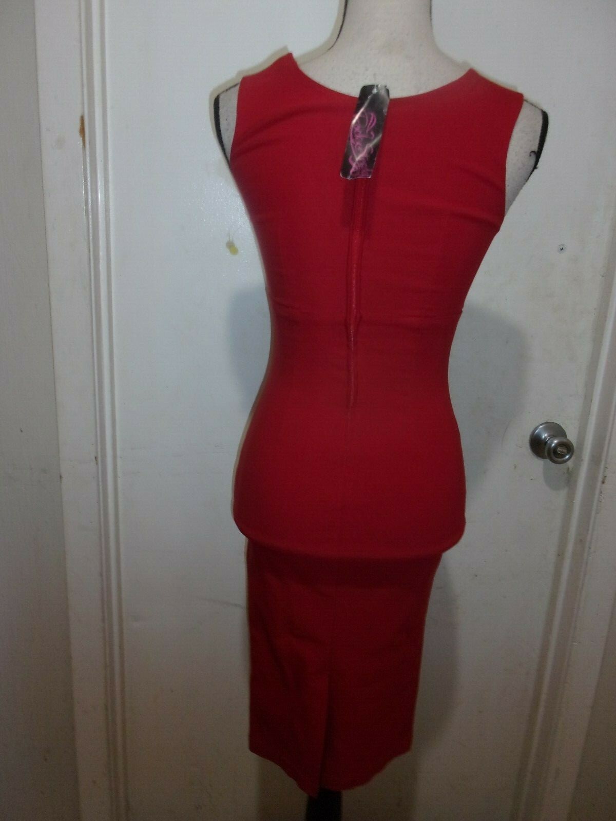 Rock Steady Modcloth Red Bodycon Vintage Pinup Dress Lady Love Song size S (C73) | eBay