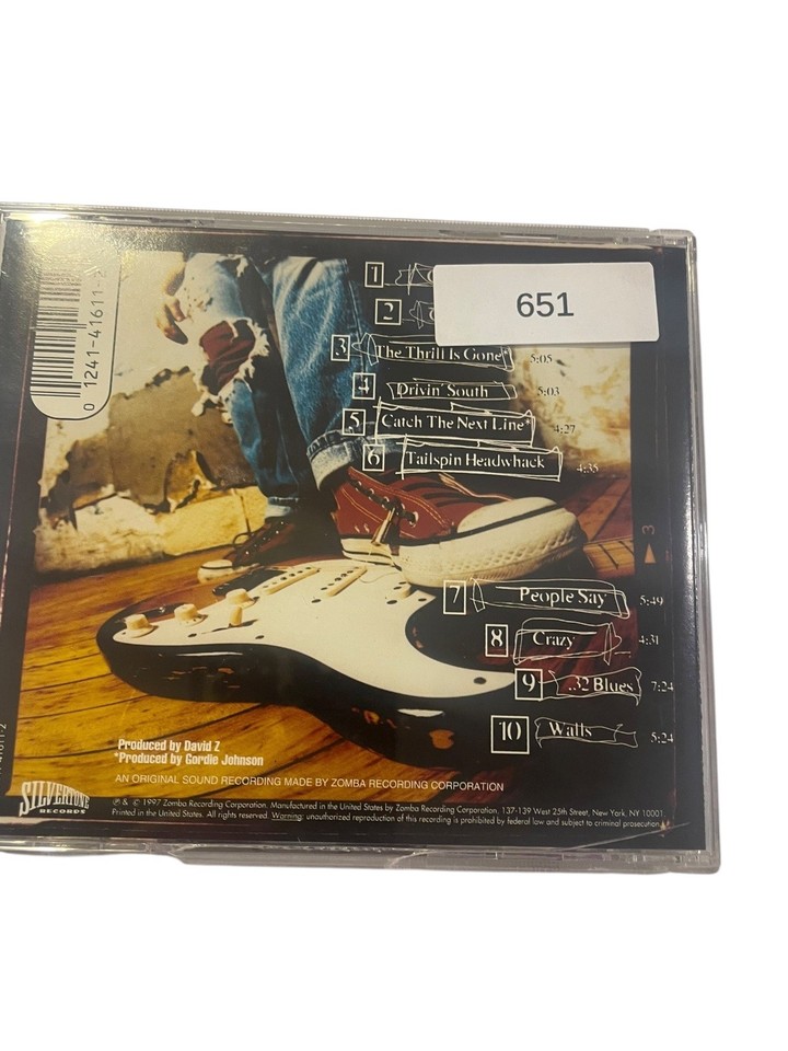 Chris Duarte Group - Tailspin Headwhack CD 1997 Blues Rock Silverone | eBay