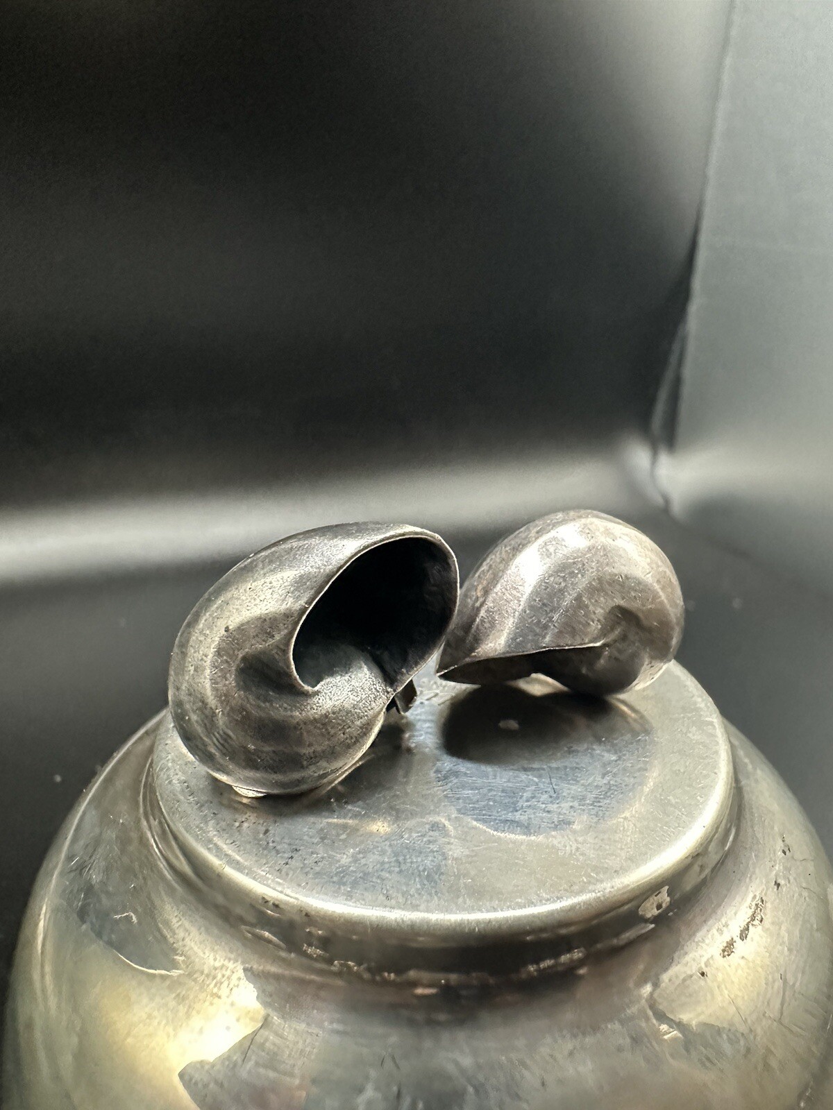 RARE HTF James Avery Retired Sterling NAUTILUS Clip E… - Gem