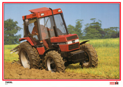 Vintage Case International 795 XL Tractor Poster Brochure Leaflet Print ...