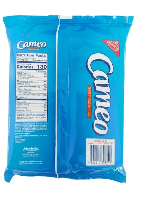 2puerto Rico Cameo Vanilla Wafers Cookies Galletas Candy Sweets Snacks ...