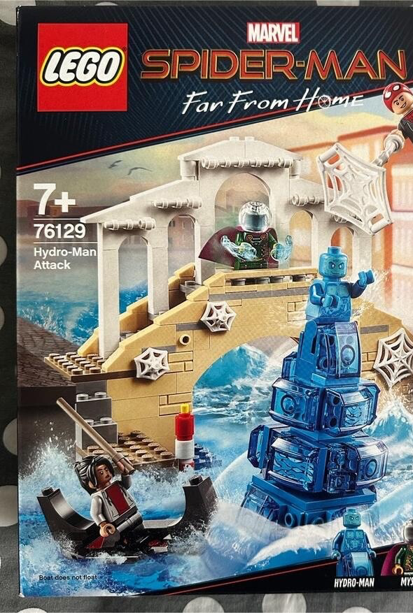 LEGO Marvel Super Heroes: Hydro-Man Attack 76129 Retired Set 471pcs ...