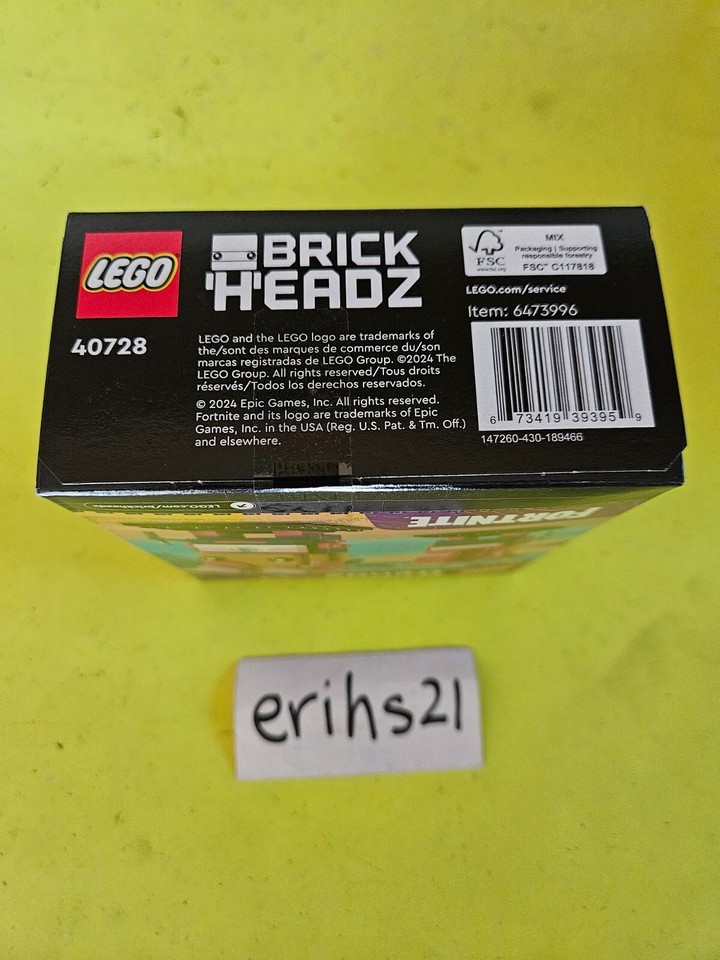 LEGO 40728 Brickheadz Fortnite Brite Bomber Brand New GWP Free Shipping ...